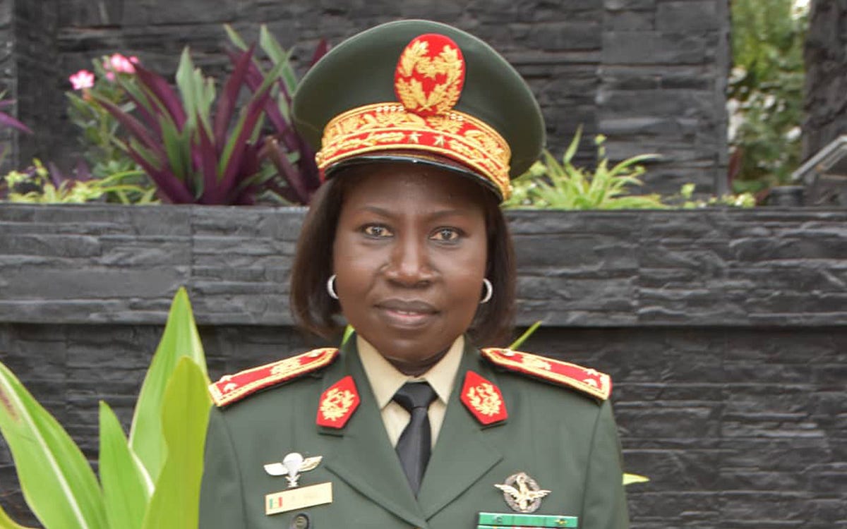 Fatou Fall, Senegal’s first female General: “Gender is not an obstacle to success”. | by UNOWAS ...