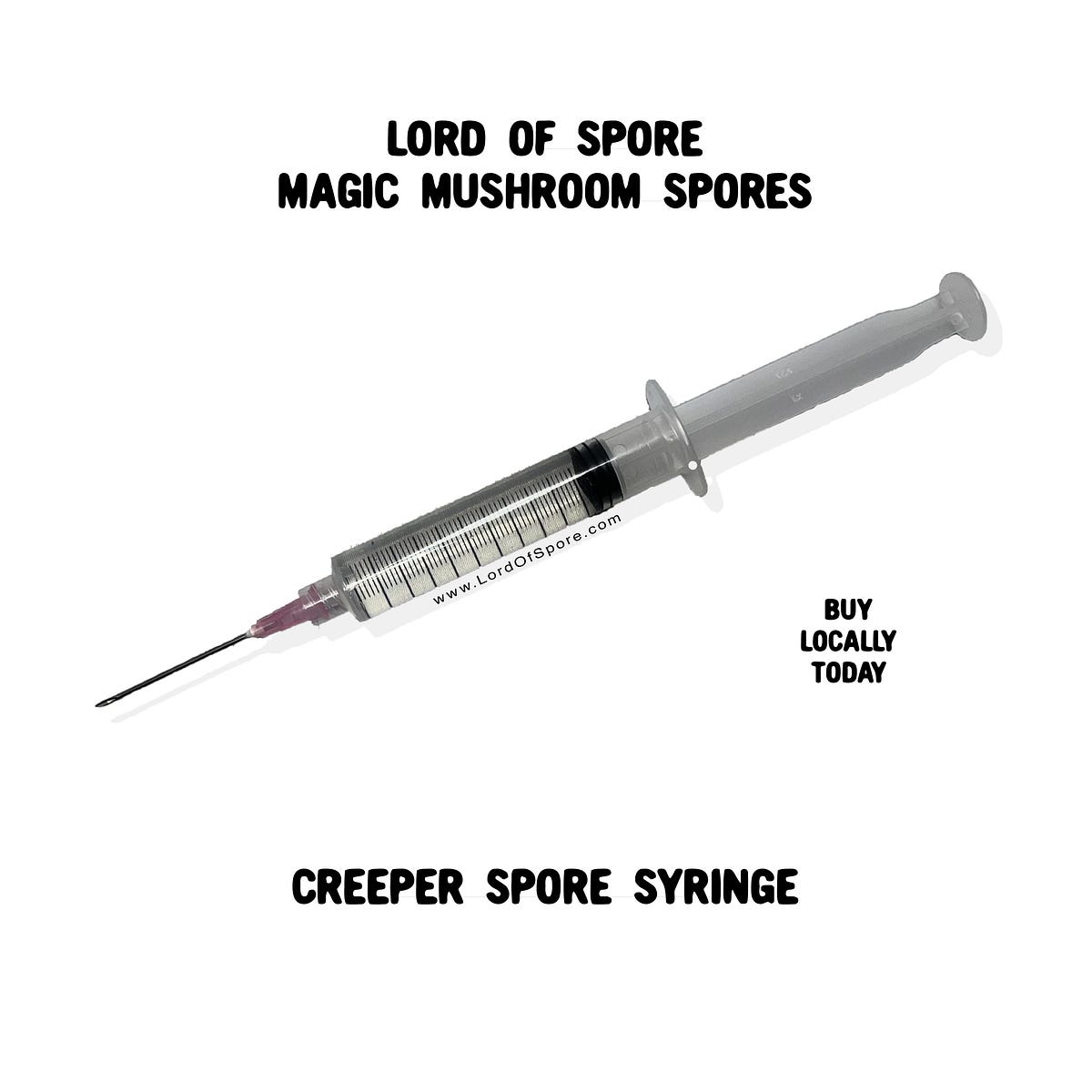 Creeper Spore Syringe - Lord of Spore - Medium