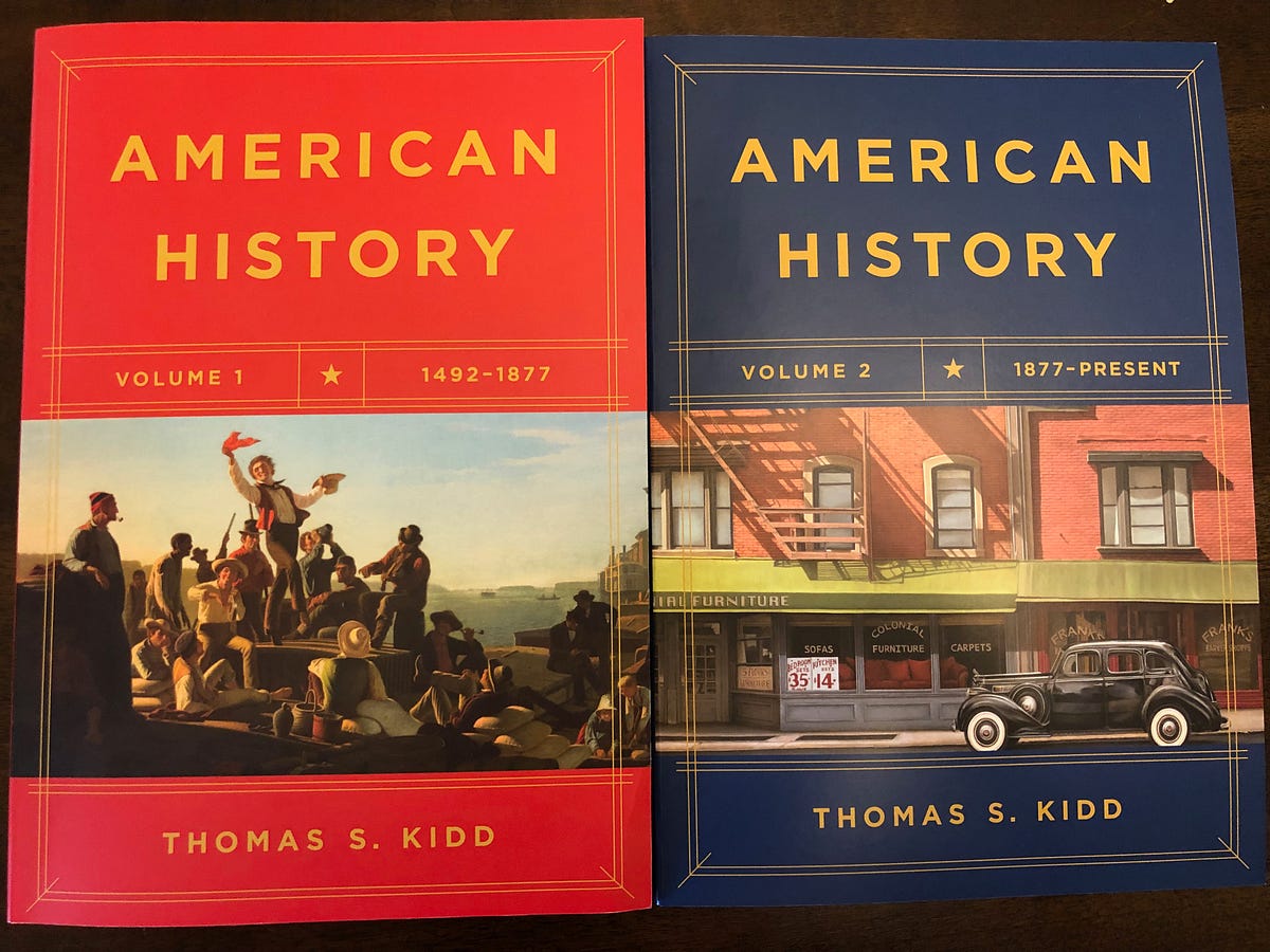 American History, Vols. 1 & 2 — Thomas S. Kidd | by Jason Park | Park ...