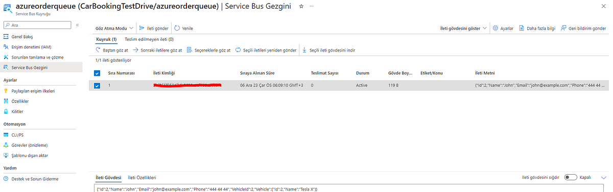 .Net Core — Azure Service Bus Send | by Zübeyr Bahadır Damar | Medium