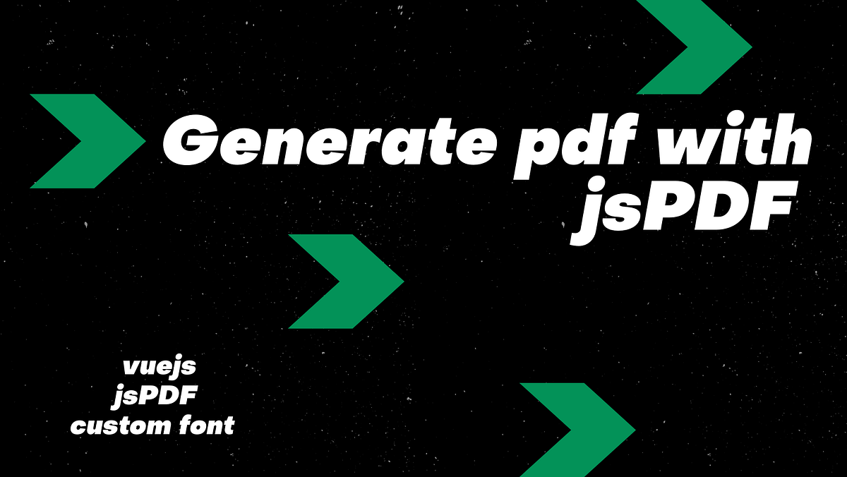 สร้างไฟล์ pdf ภาษาไทยด้วย jsPDF + Vue.js | by Salakjit P. | Medium