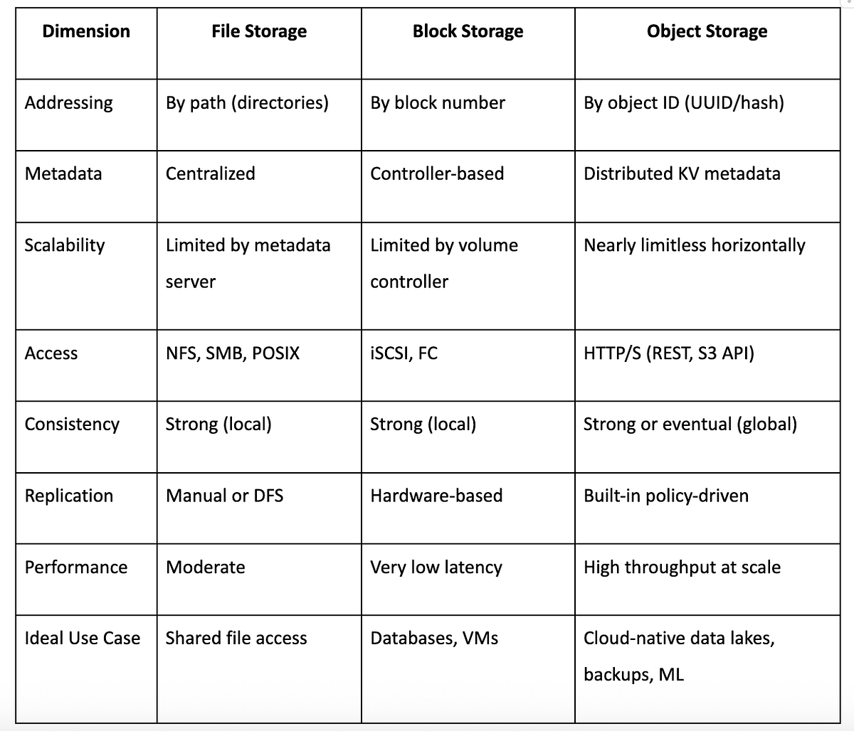 How S3 Differs from Traditional File Storage: Object Storage Explained ...