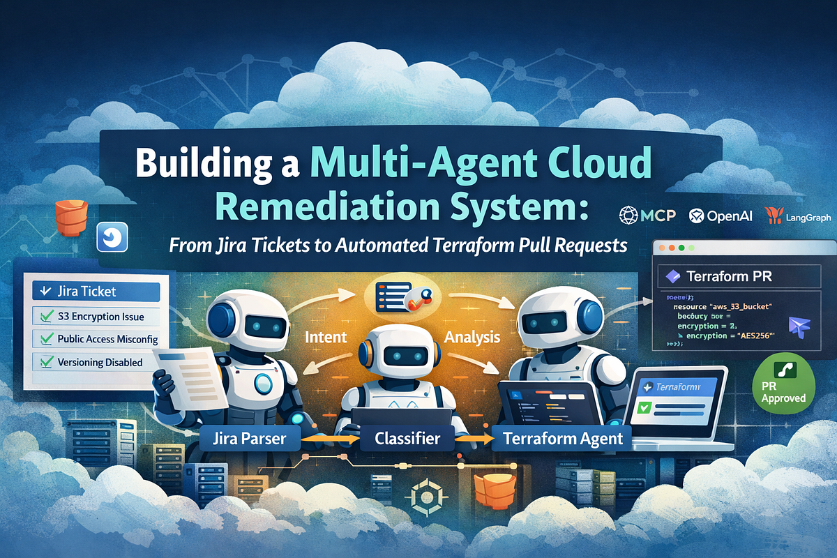 Building a Multi-Agent Cloud Remediation System: From Jira Tickets to ...