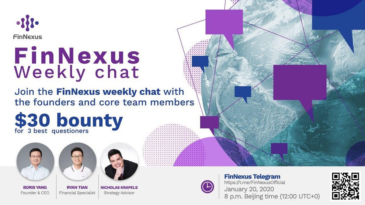 FinNexus Weekly-chat Recap: 20/01/2020 | by Financevolved | Phoenix ...