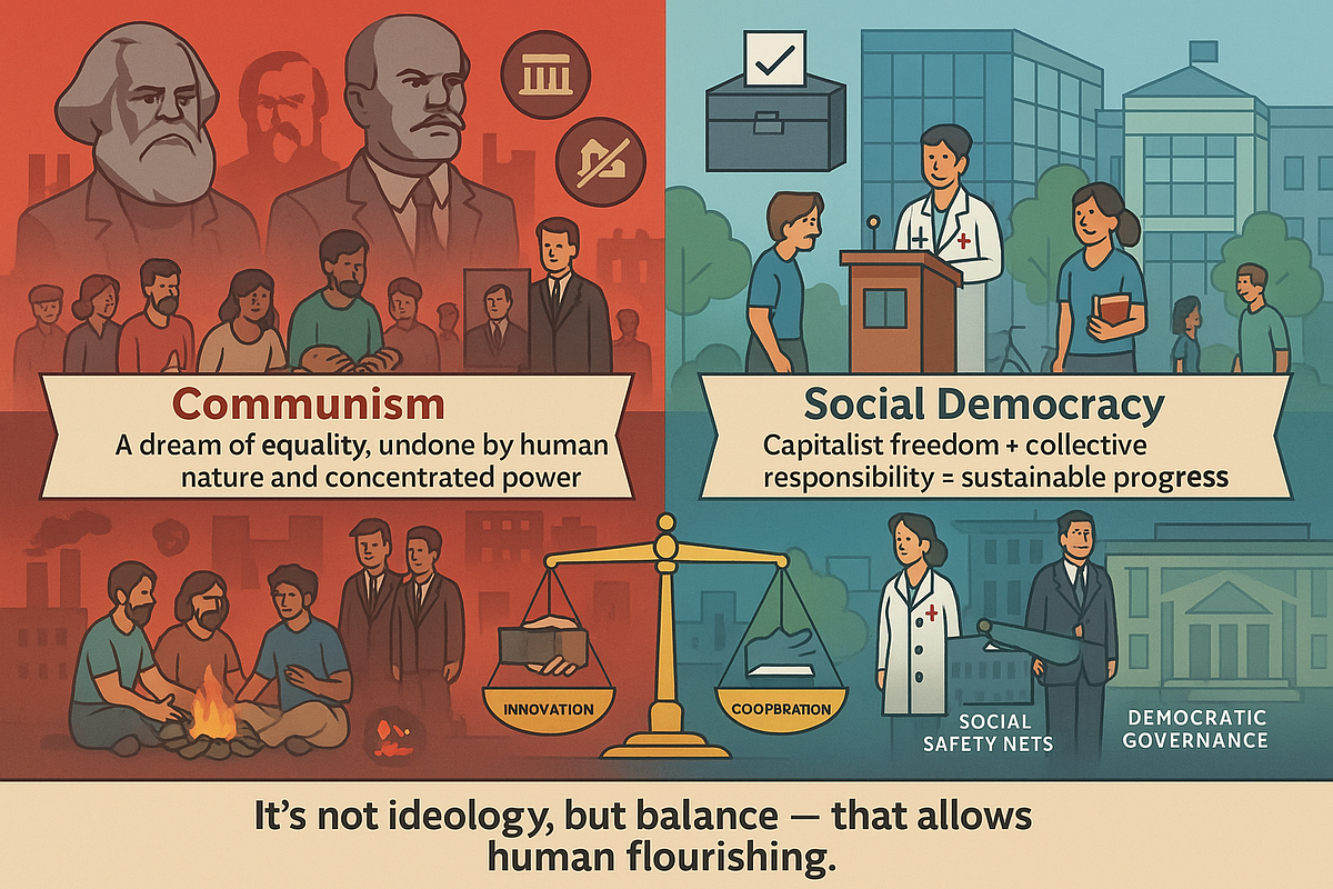Socialism vs Communism: A Fact-Based Analysis | by Dilip Ray | Jul ...