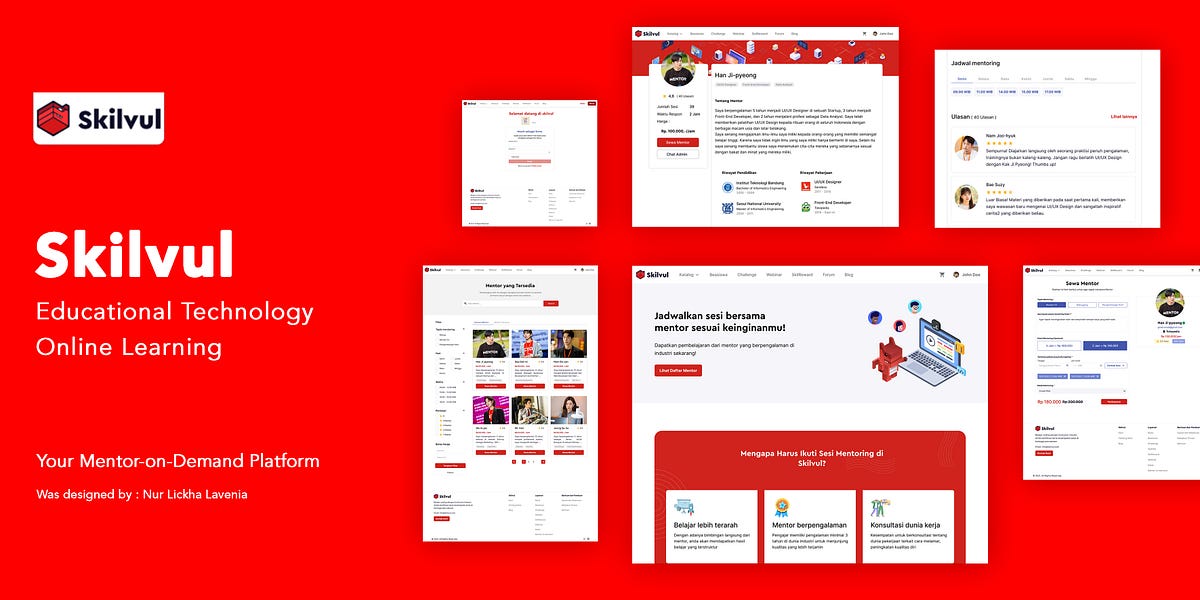 UX Case Study : Skilvul Challenge Mentor-on-Demand | by Nur Lickha ...