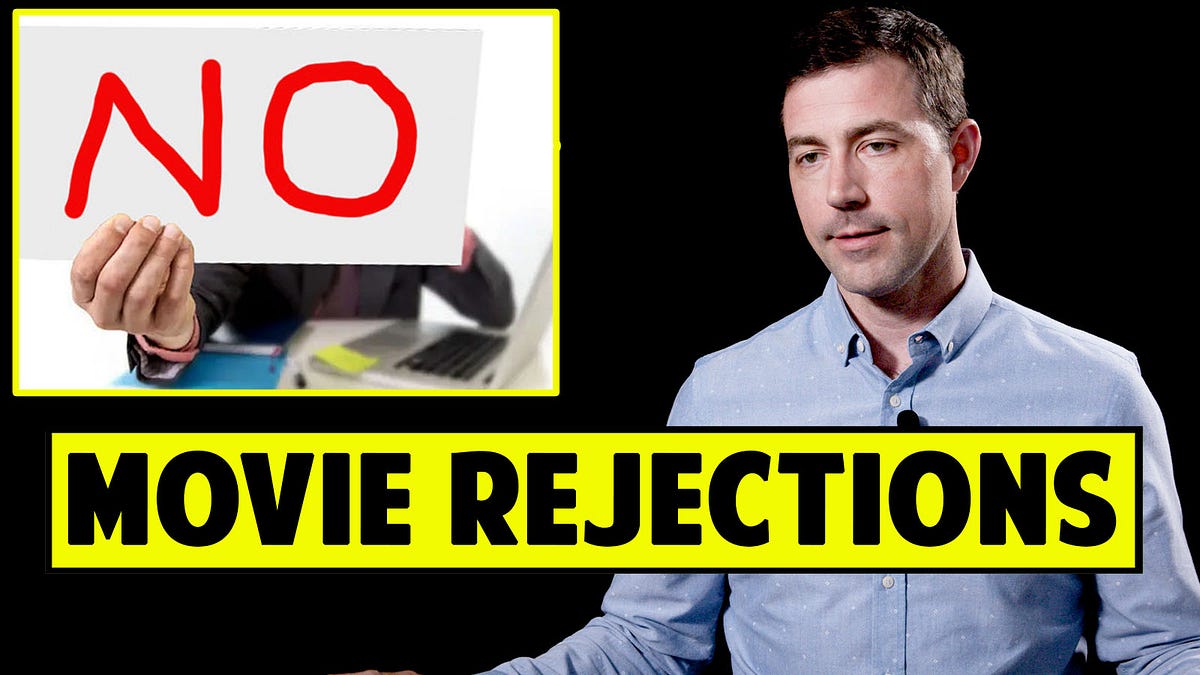 5 Most Common Reasons A Movie Idea Is Rejected — Scott Kirkpatrick | by ...