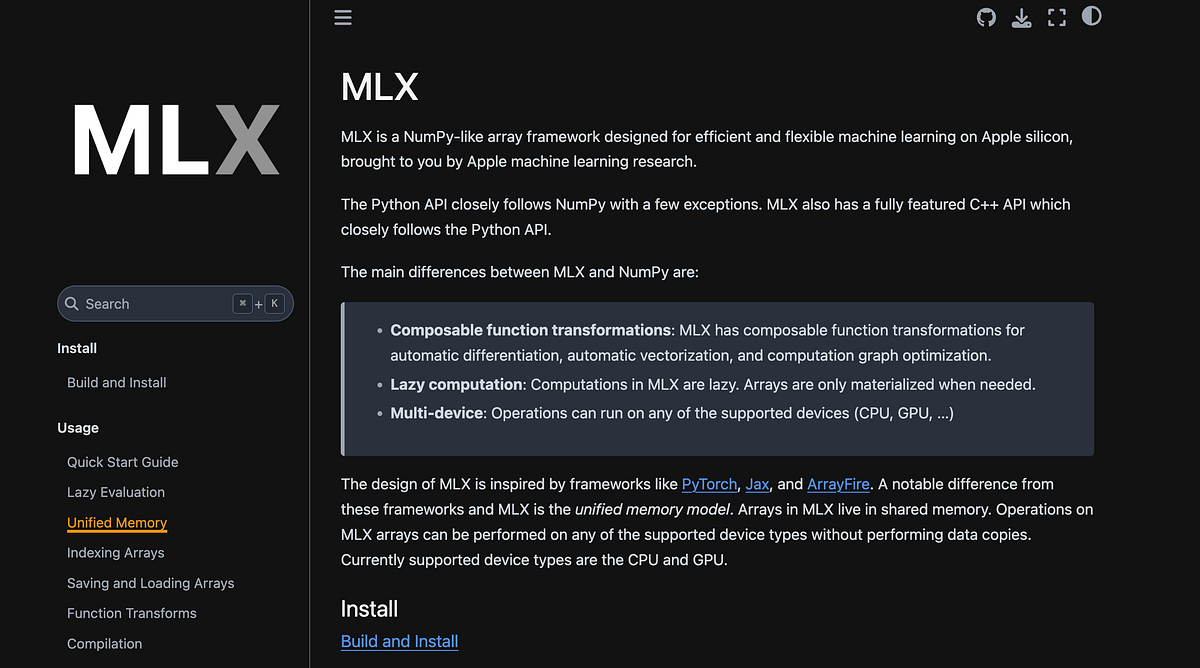What is MLX?. MLX (Machine Learning eXchange) is a… | by Rohit Saini | Stackademic