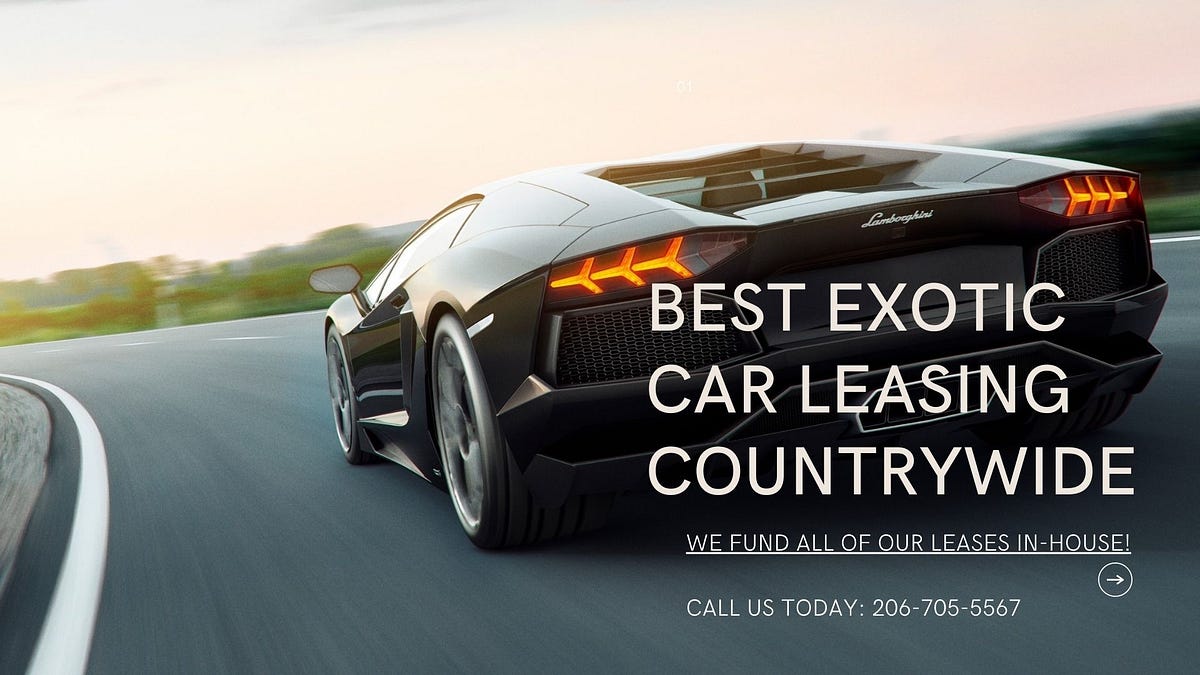 Car leasing for monthly and long terms in Washington DC - Exotic ...