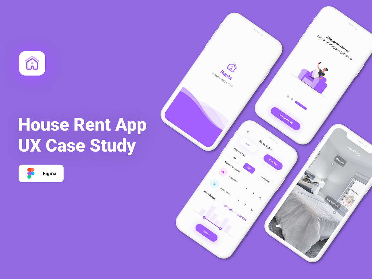 How I designed a House Rent App. Renta | by Titilayo Akande | Medium