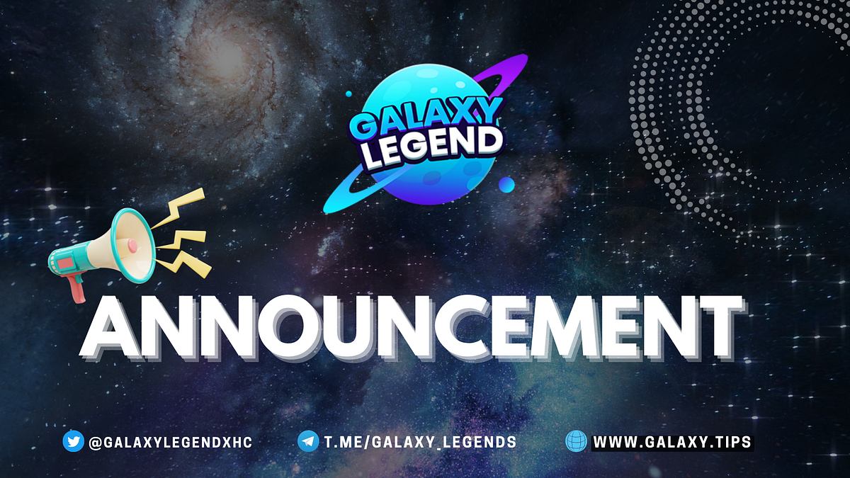 GALAXY LEGEND Announcement. Regarding the March 11 incident. | by ...