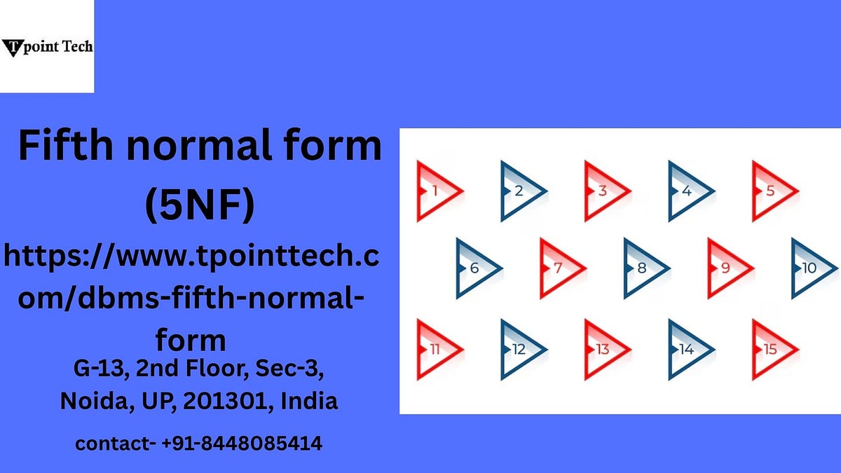 Fifth Normal Form (5NF) in DBMS: A Complete Guide | by rishabhtpt | Medium