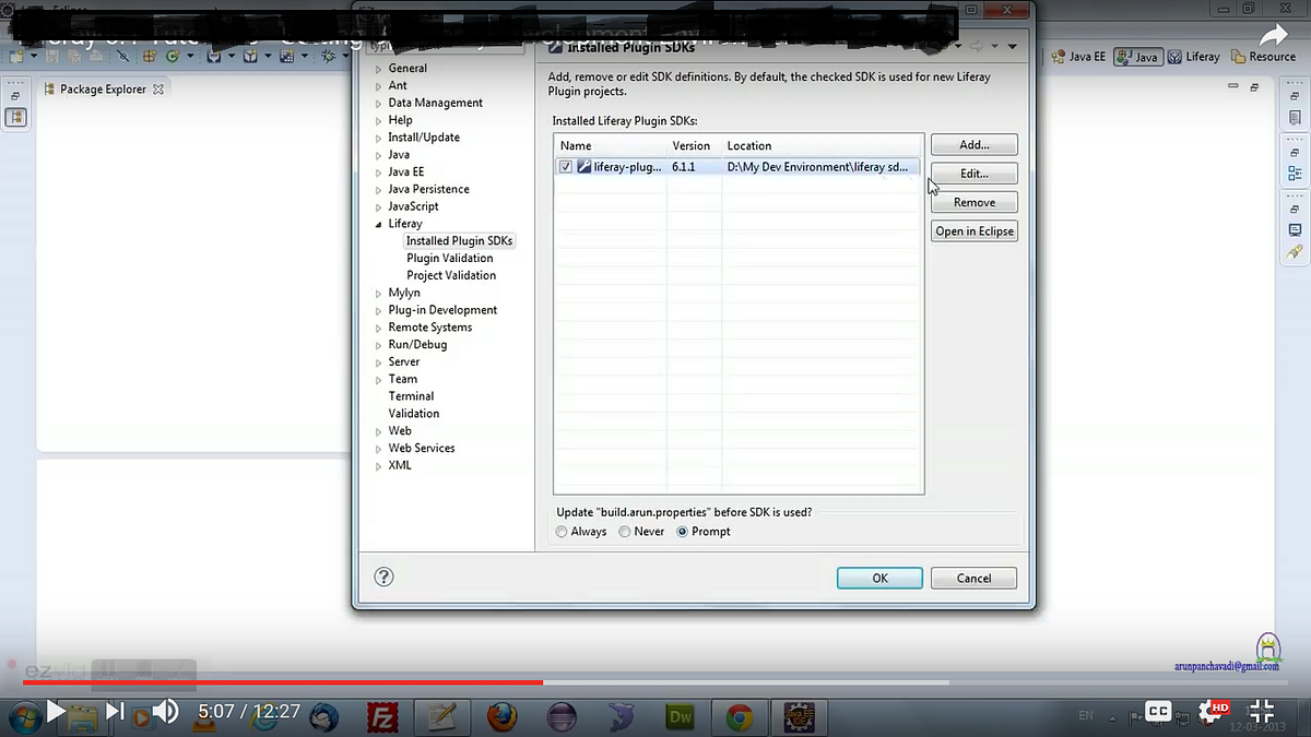 Liferay from Scratch. How to setup liferay 7 in eclipse? | by Jennis Vaishnav | Medium