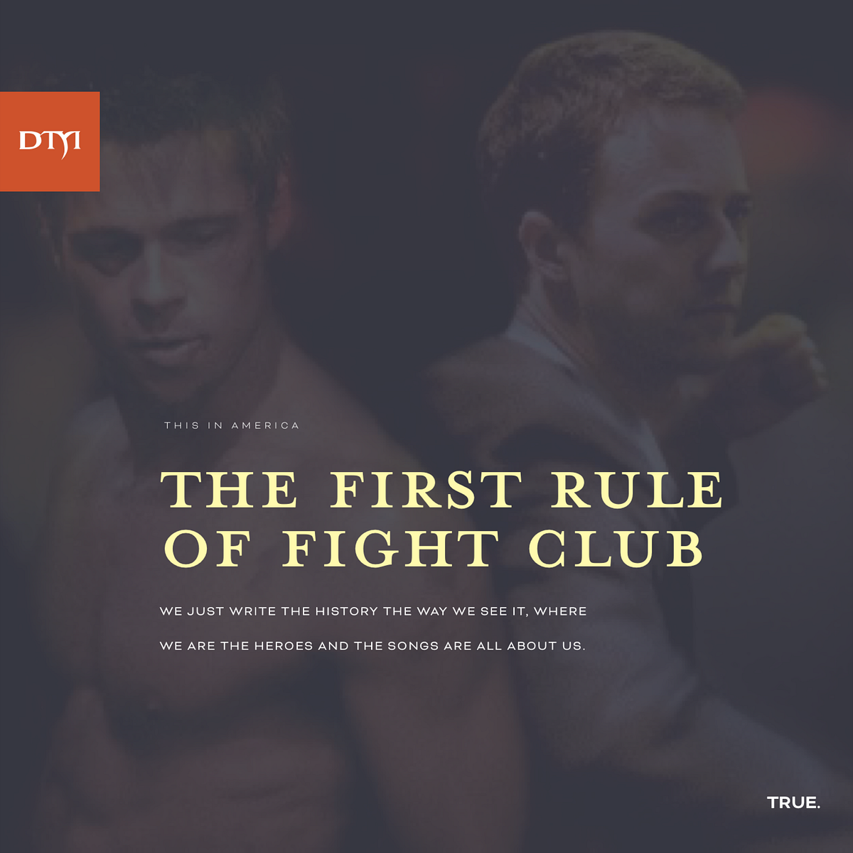 The First Rule of Fight Club. Race, culture and the danger of keeping… | by David Todd McCarty ...