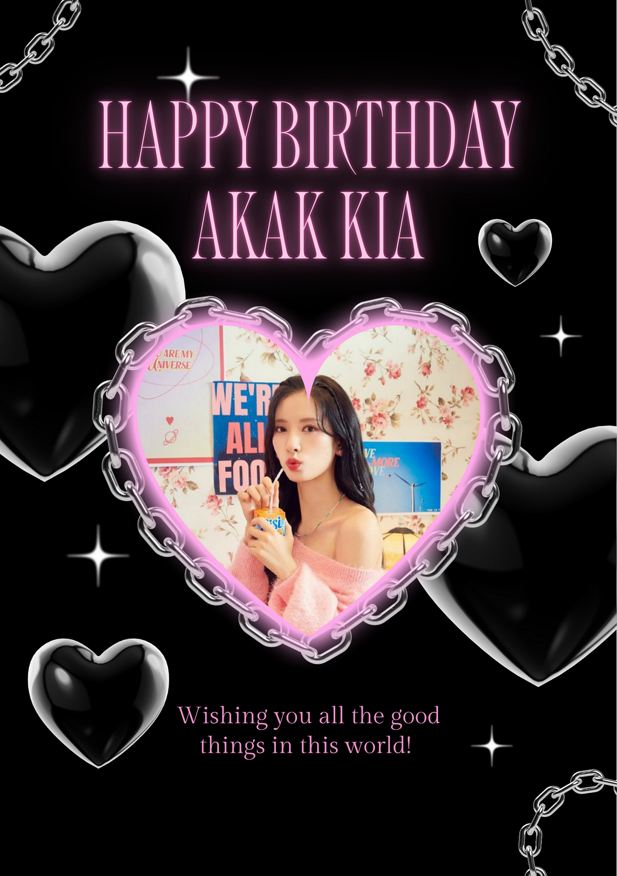 Happy birthday akak Kia! ♡. Cieeee bertambah lagi umurnya xixixi… | by ...