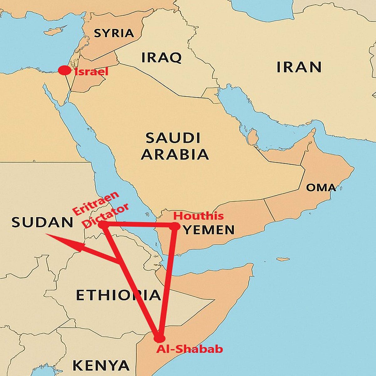 Deadly Red Sea Triangle for the U.S: Houthis, Al-Shabaab & Eritrean ...