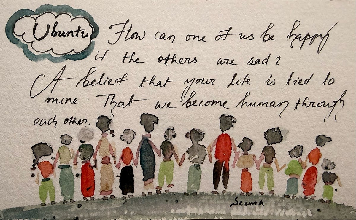 What’s Ubuntu?. My life is tied to yours | by Dr. Seema Patel (PhD ...