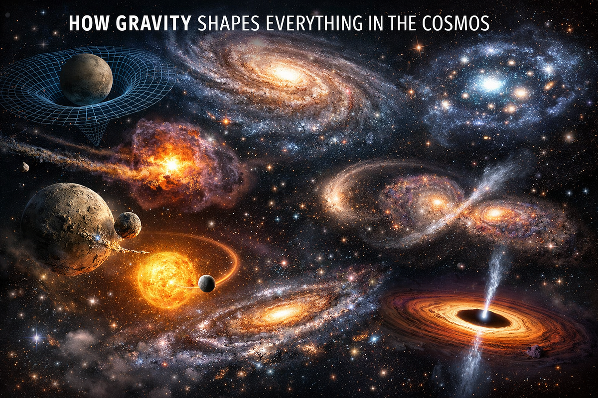 How Gravity Shapes Everything in the Cosmos | by Khurram | Jan, 2026 ...