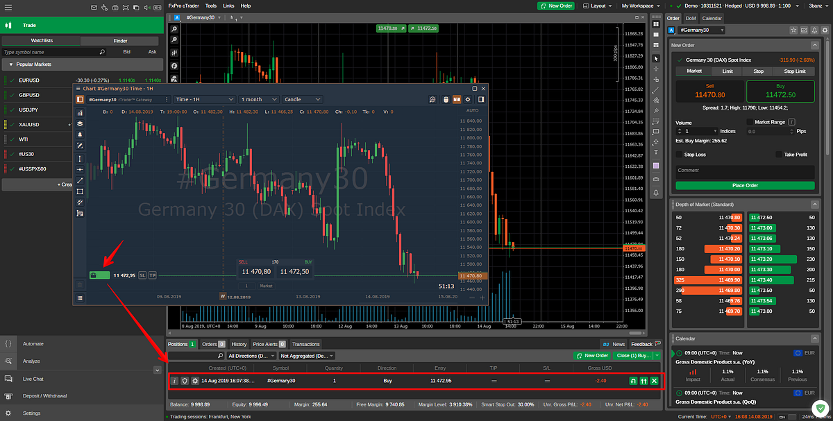 How to connect to IC Markets via Quantower using cTrader API | by ...