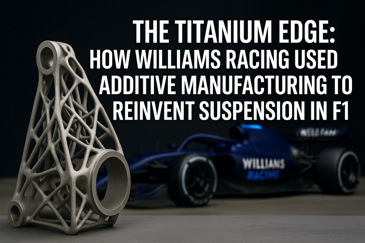 🏎️ The Titanium Edge: How Williams Racing Used Additive Manufacturing to Reinvent Suspension in ...