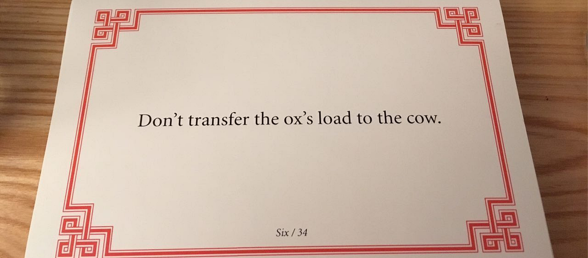Lojong Practice Journal: Don’t transfer the Ox’s Load to the cow | by ...