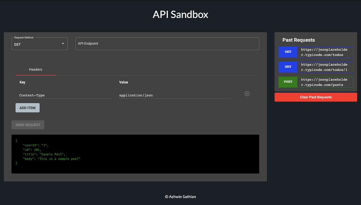 Angular Tutorial: Building a Postman clone — Part 1 | by Ashwin Sathian ...