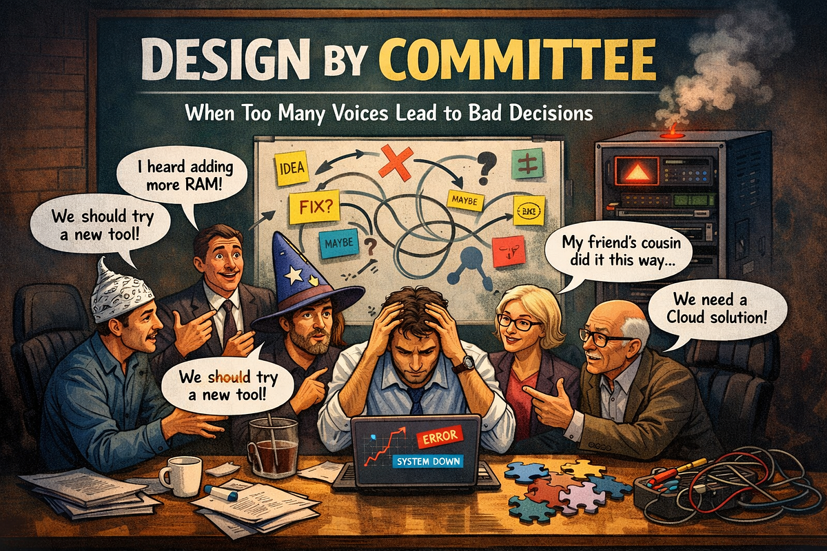 Design by Committee: Why Collective Decisions Break Software ...
