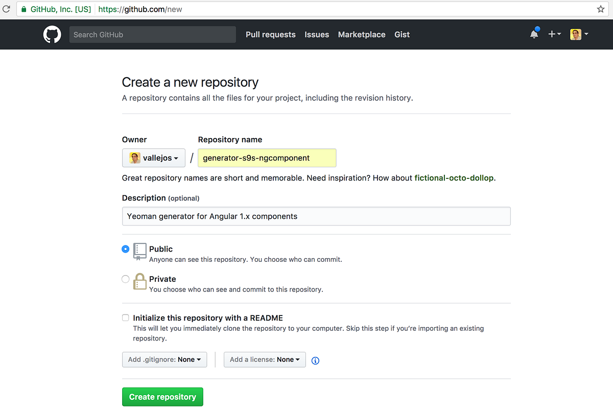 Guide to create and publish a Yeoman generator | by Fabian Vallejos | Medium