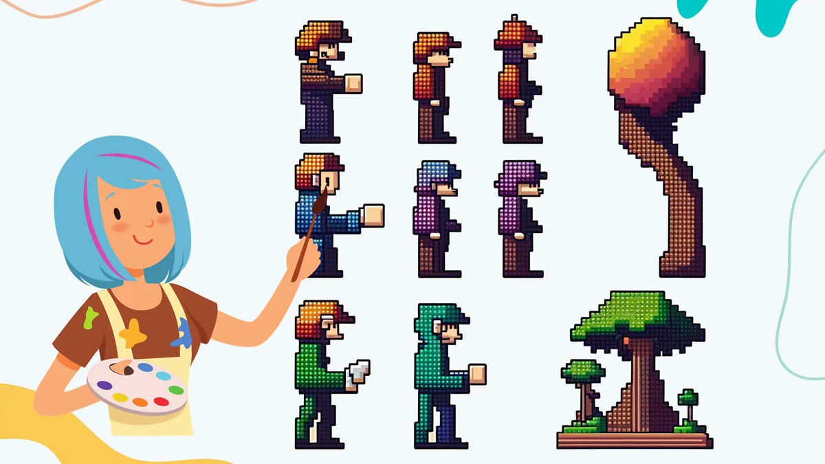 Learn How to Make Pixel Art: A Step-by-Step Tutorial - AI Generator Kit ...