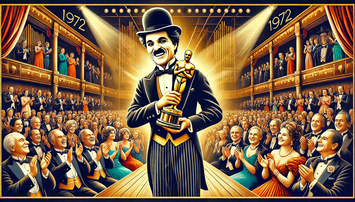 Did You Know…Charlie Chaplin’s 12-Minute Oscar Standing Ovation! | by ...