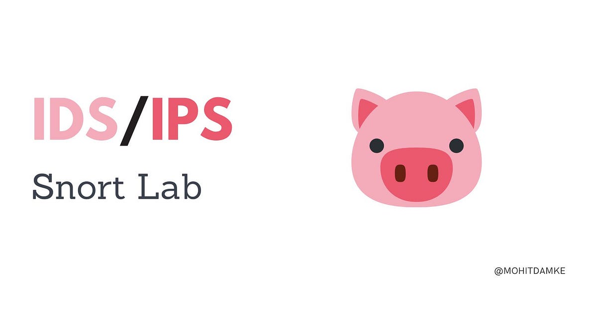 Building Snort Lab Ids Ips By Mohit Damke By Mohit Damke Medium