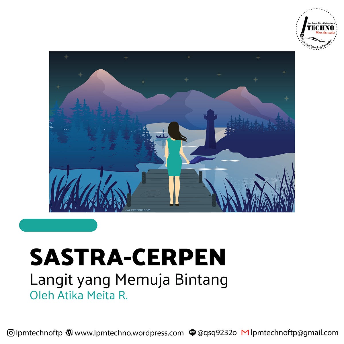 Sastra-Cerpen: Langit yang Memuja Bintang | by LPM TECHNO FTP UB | Medium