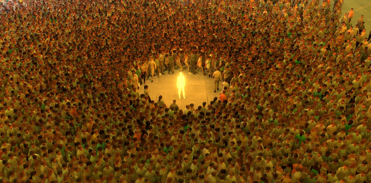 A face in the crowd: ‘Emergence,’ a new VR experience by Universal ...