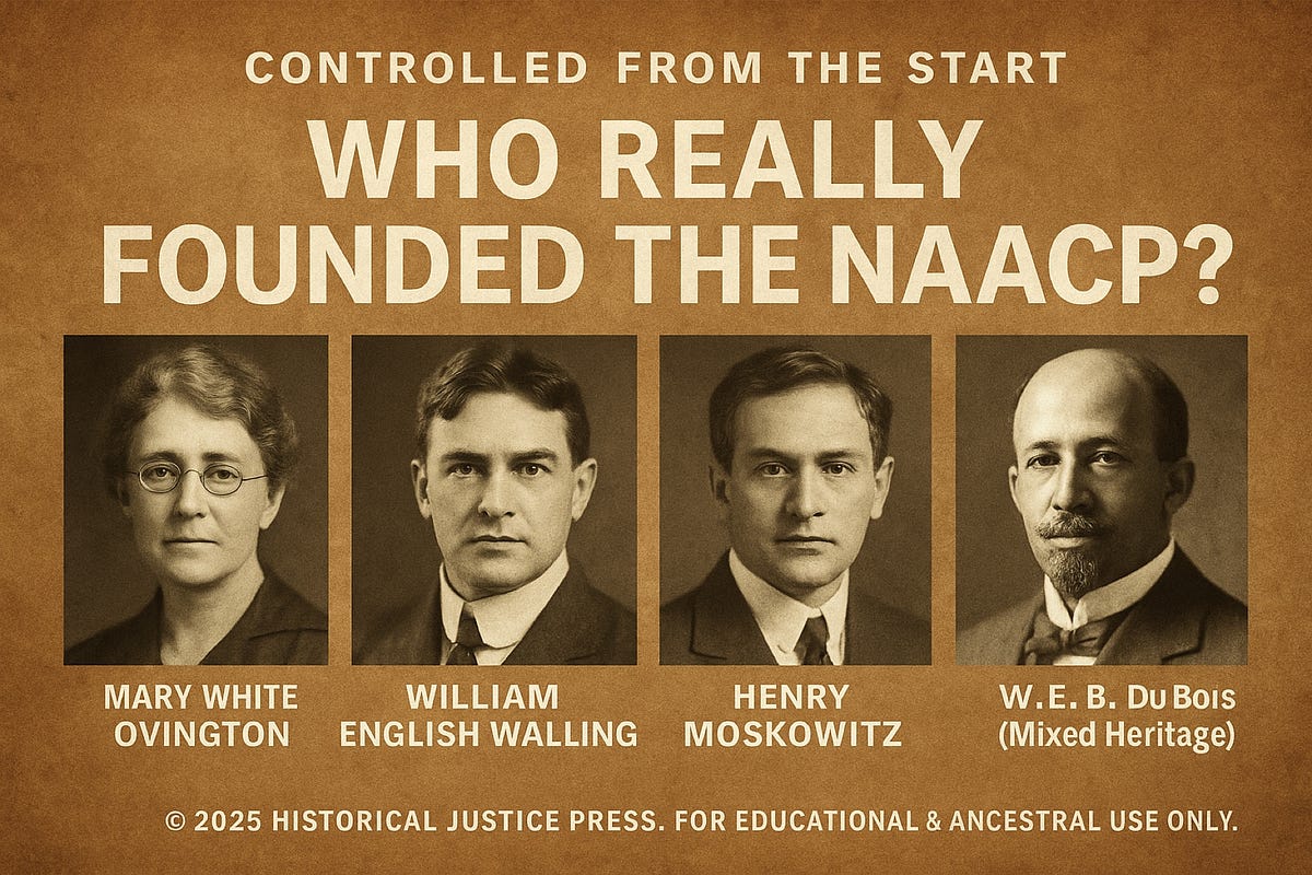 🧨 The NAACP Was Never Ours: The Truth About Its Founding | by ...