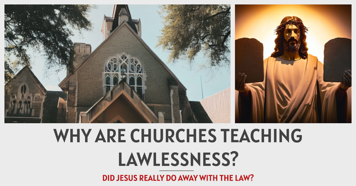 Why are churches teaching lawlessness? | by Tyson Biegler | Sep, 2023 ...