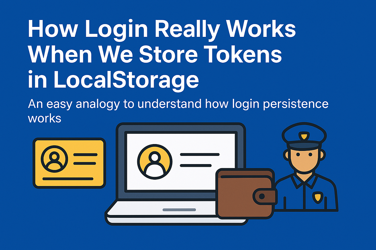 🚀 How Login Really Works When Tokens Are Stored in LocalStorage | by ...