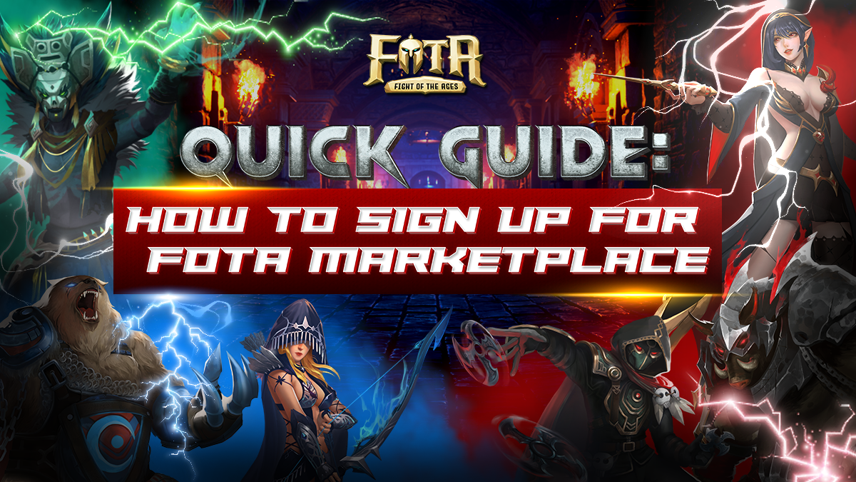 Quick Guide: How to Sign Up for FOTA Marketplace | by FOTA - Fight of ...