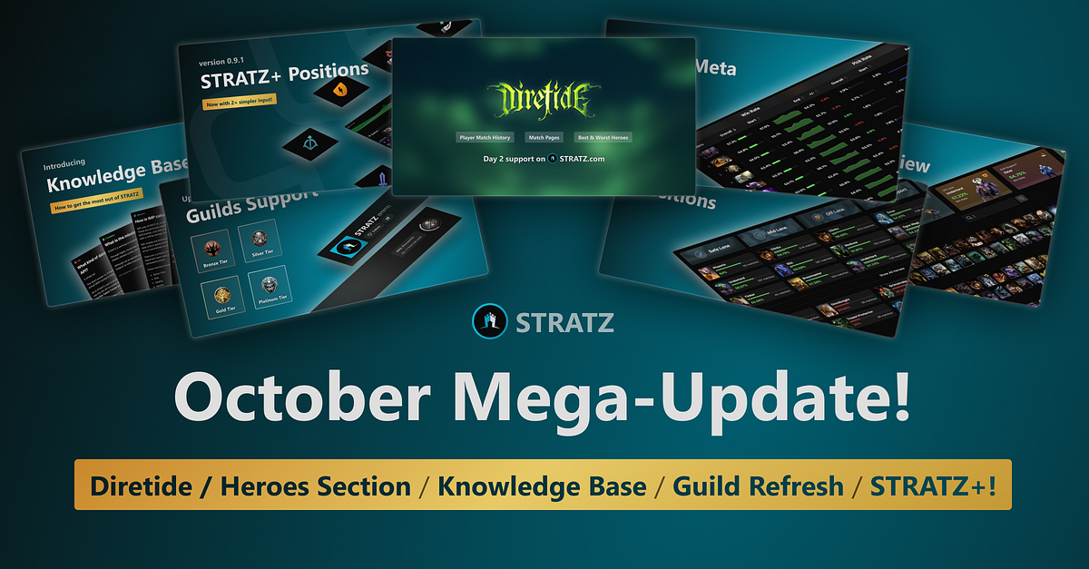 New Guild & Diretide Stats. All the stats you need for the Guilds… | by ...