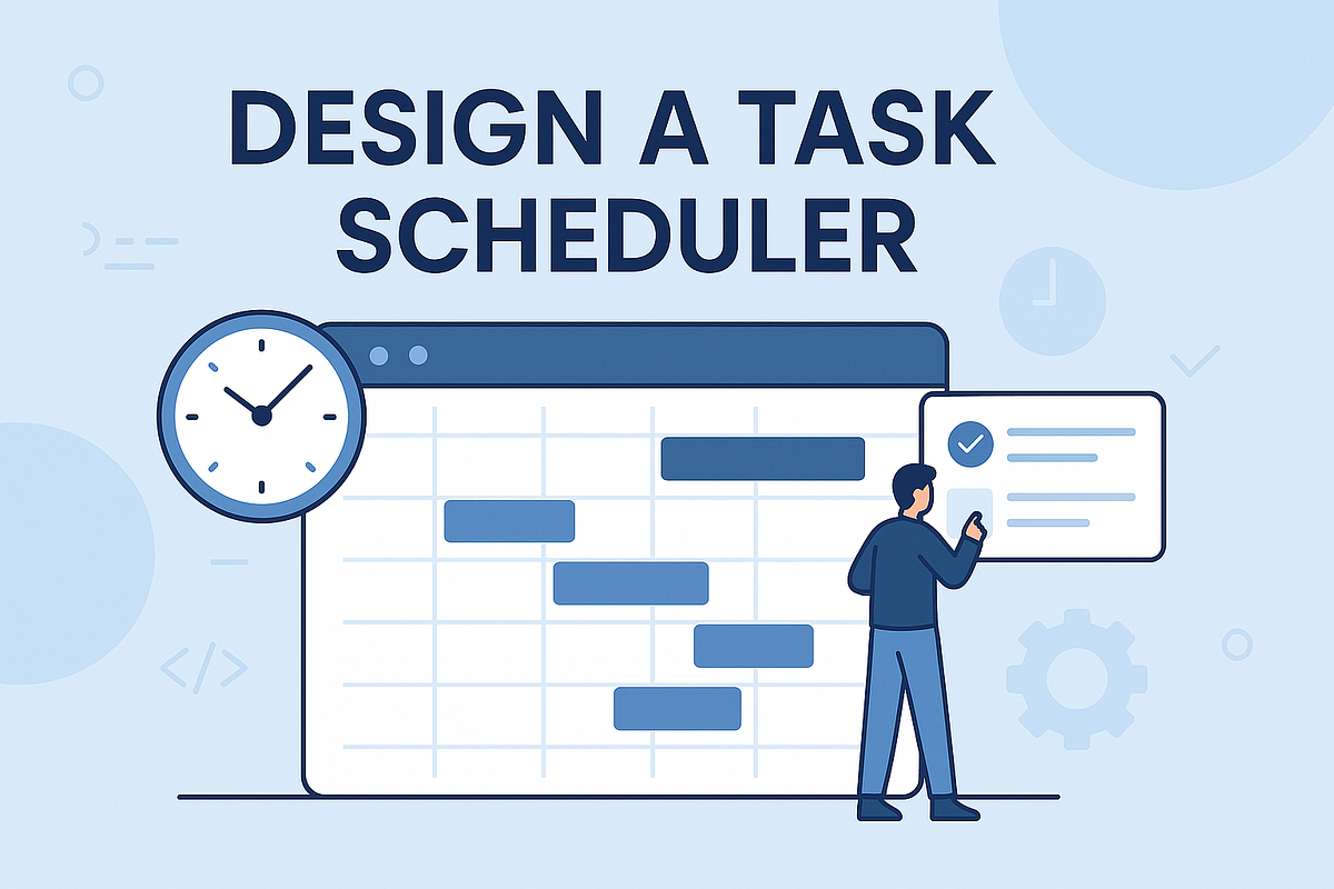 Design a Task Scheduler. System requirements | by Ankit Kumar ...