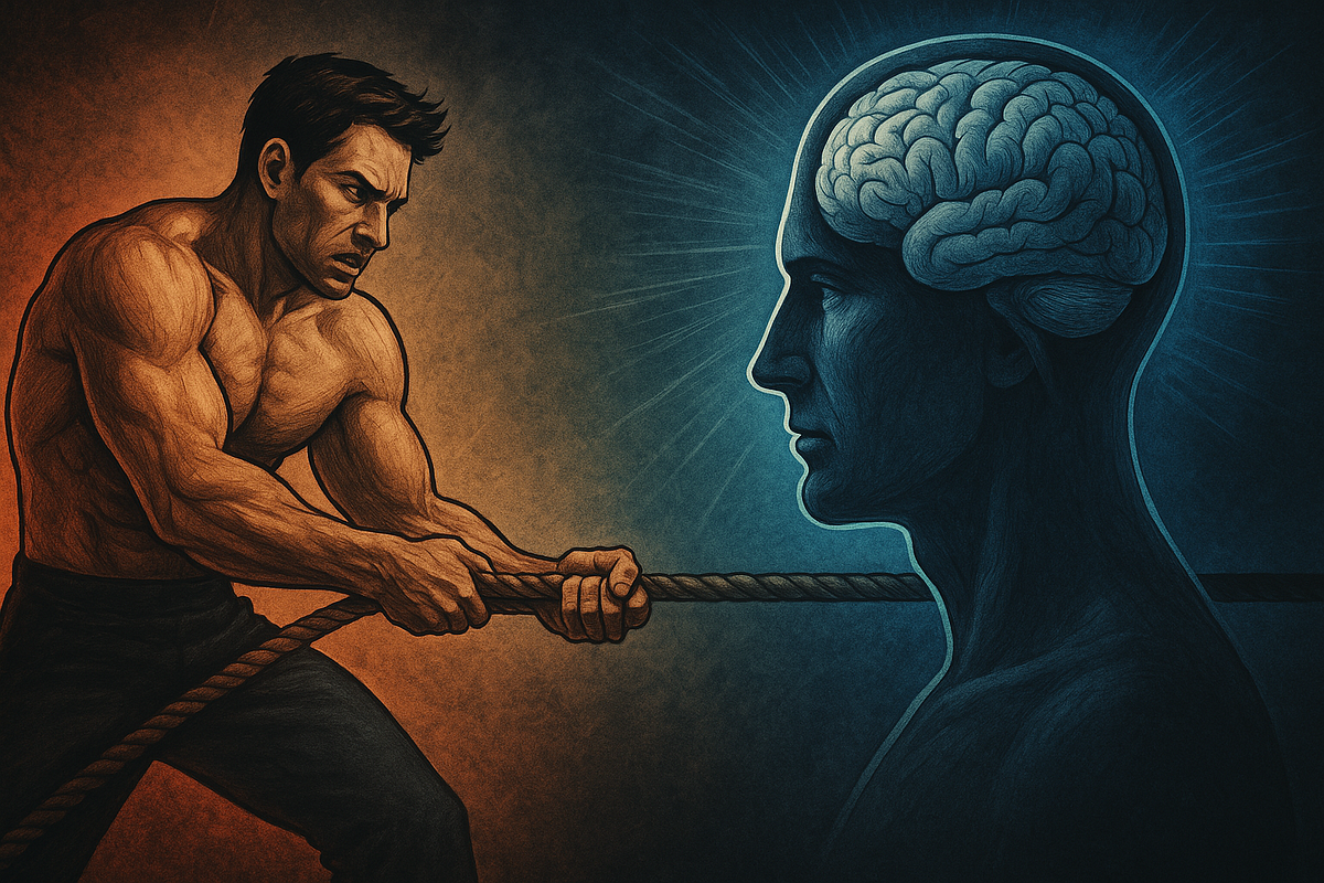 The War Between the Body & Mind. Why Your Biology Is the First Enemy ...