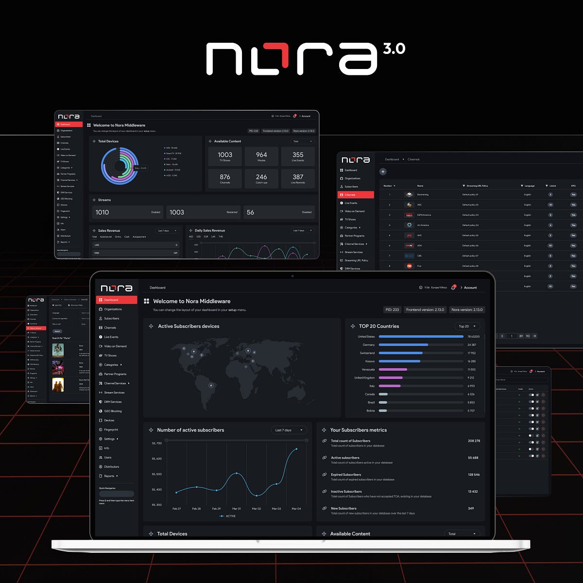 Introducing Nora 3.0 by Setplex. We are proud and excited to announce ...