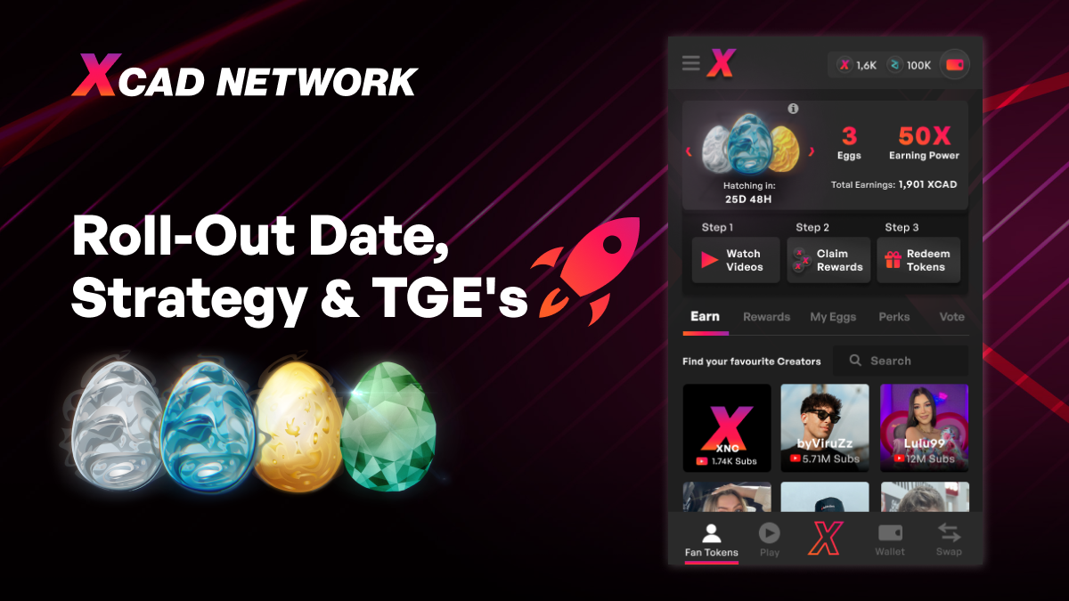 Roll-Out Date, Strategy & TGE’s. As you may know already, the original ...