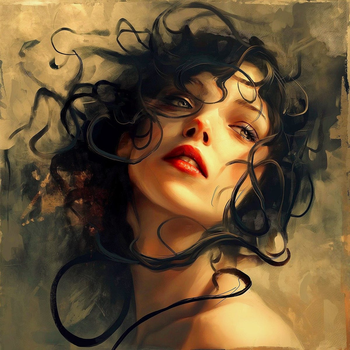 Enchanting Gazes - Farhan Asif Yousaf Zai - Medium