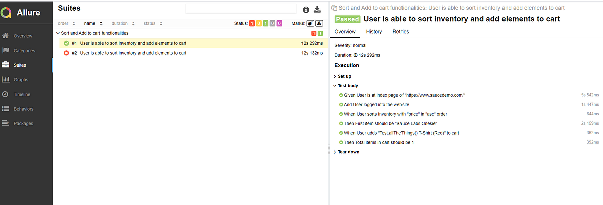 Creating Allure report with cucumber 6 (TestNG): | by Praveen David ...