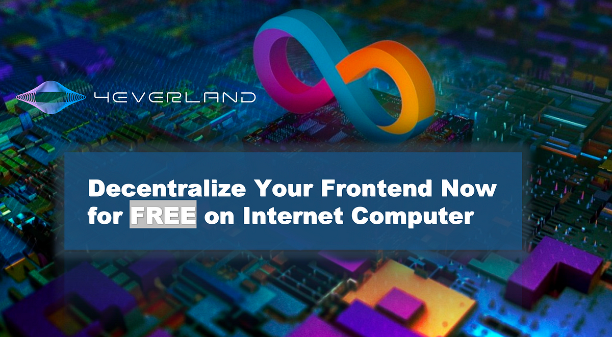 4EVERLAND IC Hosting is Released! Decentralise Your Frontend Now for ... 4EVERLAND IC Hosting is Released! Decentralise Your Frontend Now for ...