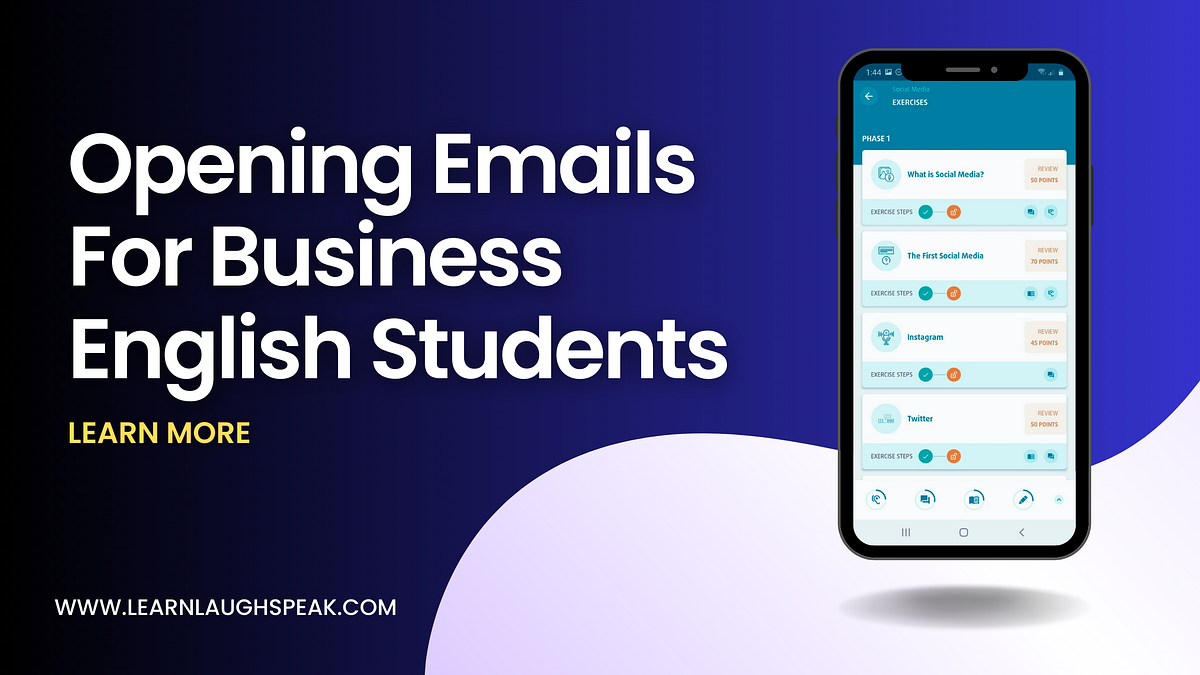 Effective Phrases to Use When Beginning English Business Emails | by ...