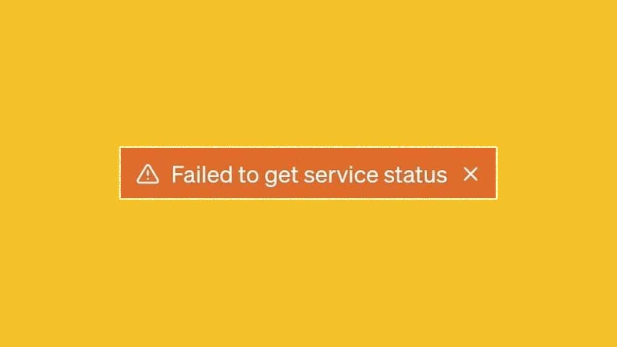 How To Fix ‘ChatGPT Failed To Get Service Status’ Error In 2024 | by techguru | Medium