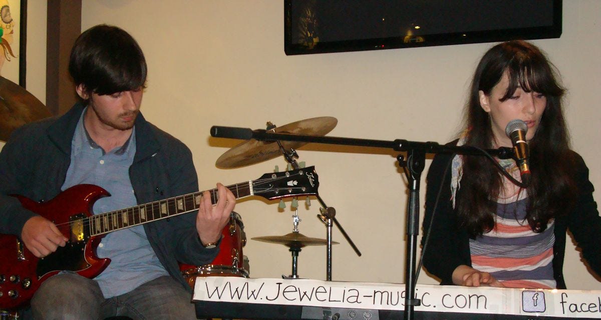 Jewelia and Andy at The Keystone. Jewelia supported by Andy live at The ...