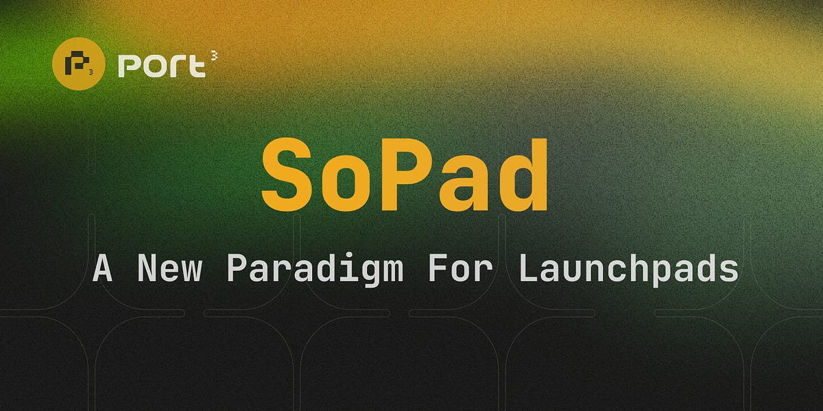 Port3 Social Launchpad: A new Paradigm for Launchpads | by Port3 | Jan, 2024 | Medium