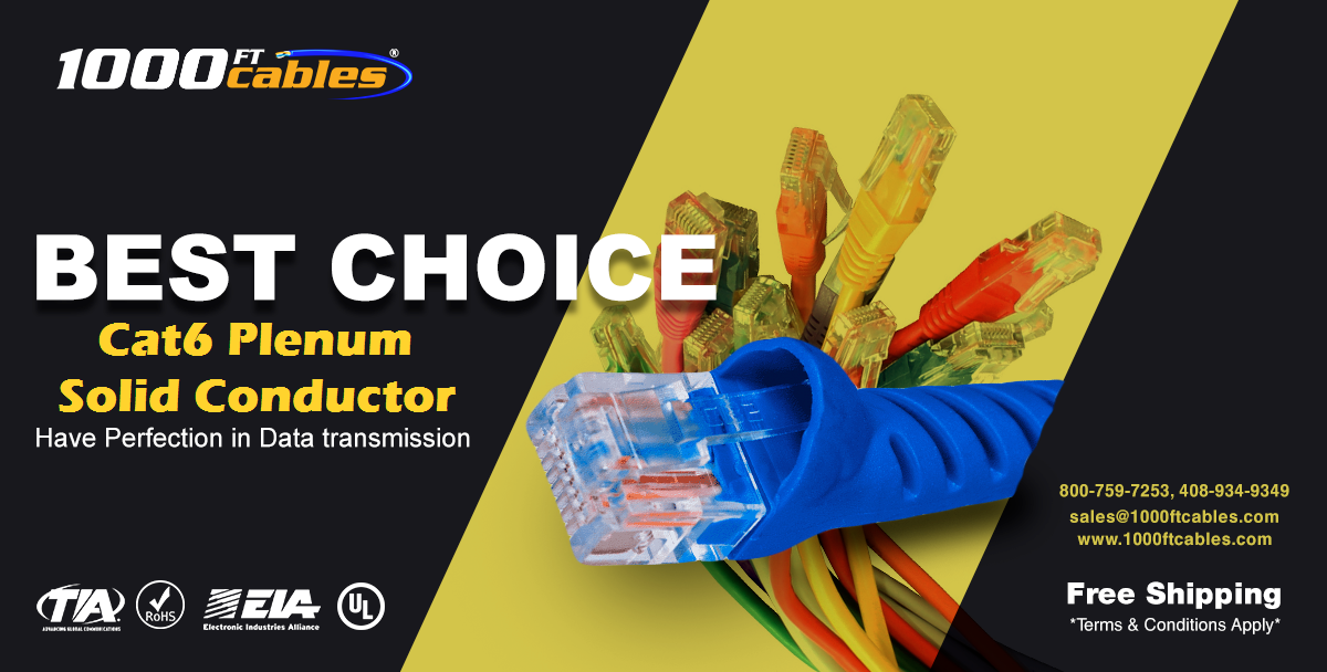 Why you need Cat6 Plenum Cable? | by 1000ftcables | Medium
